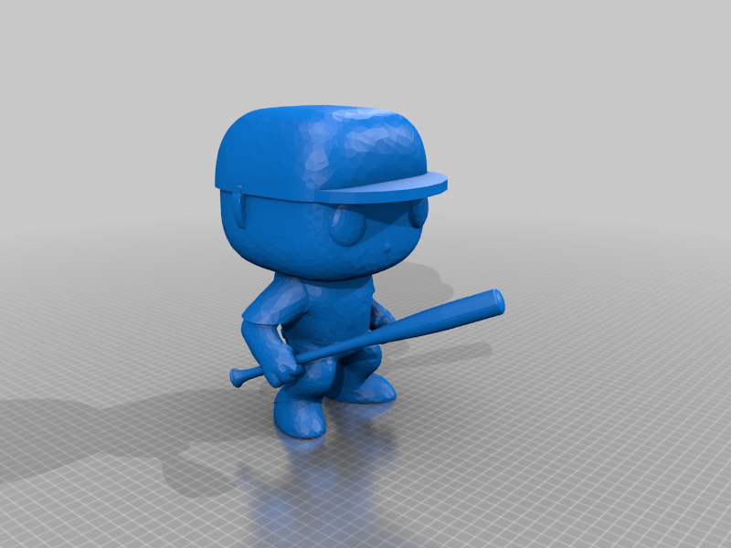 Archivo STL gratis Jugador de béisbol de los Giants・Objeto para ...