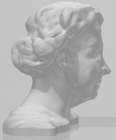 STL file Queen Elizabeth II Bust・Template to download and 3D print・Cults