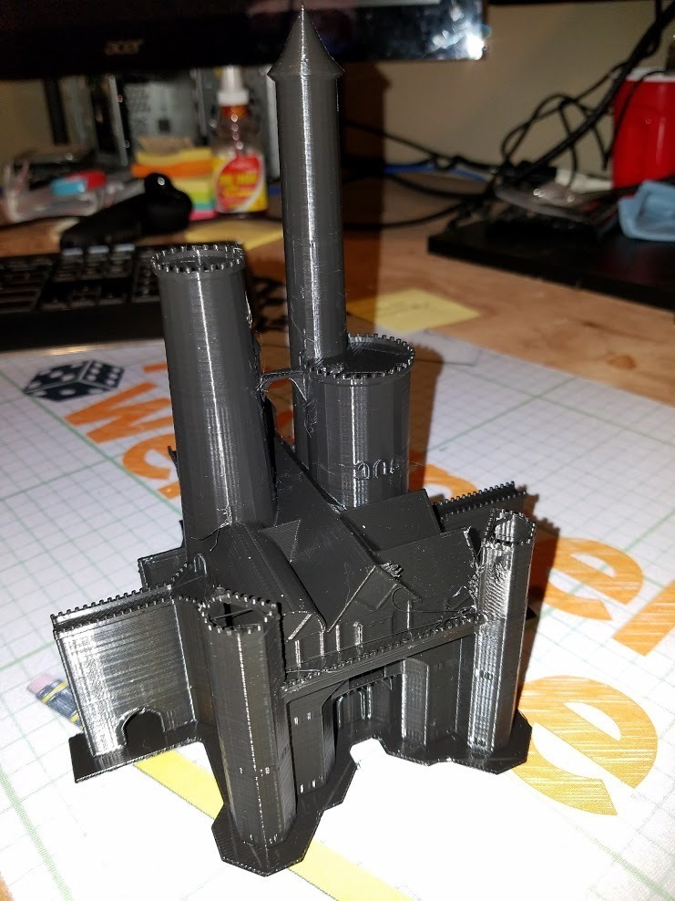 Free STL file Castle Ravenloft ( fan model ) 🏰・3D printer design to ...