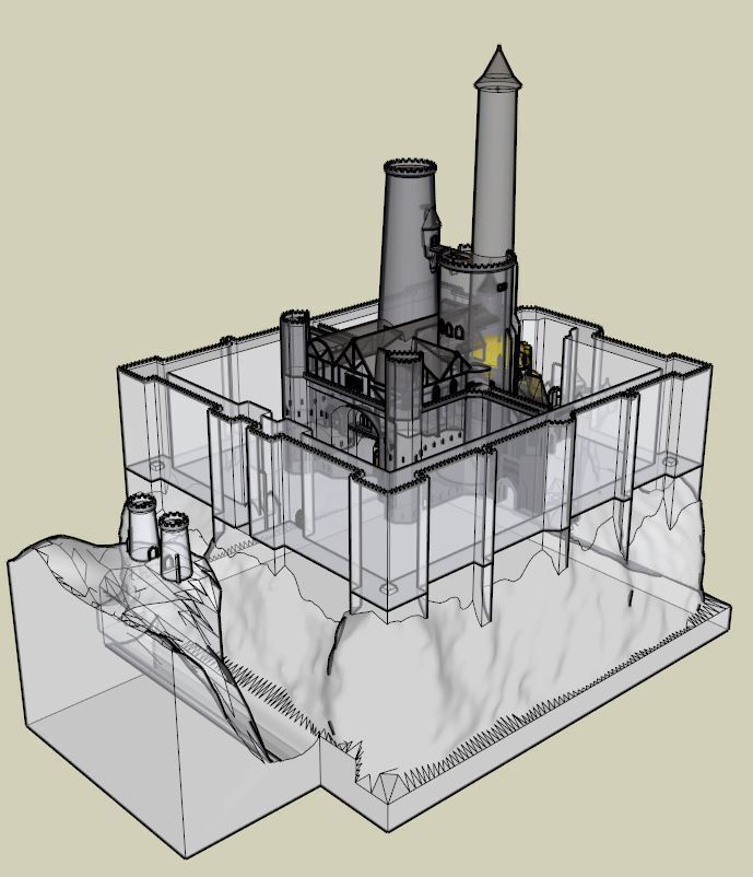 Free STL file Castle Ravenloft ( fan model ) 🏰・3D printer design to ...