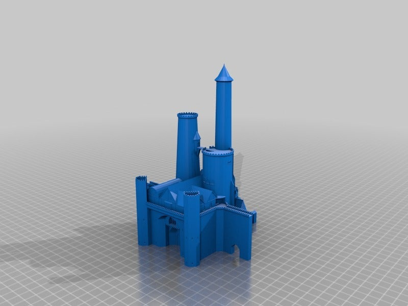Free STL file Castle Ravenloft ( fan model ) 🏰・3D printer design to ...