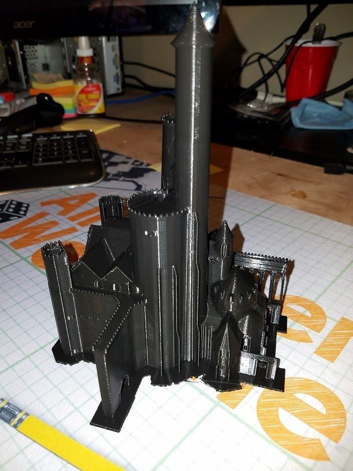 Free STL file Castle Ravenloft ( fan model ) 🏰・3D printer design to ...
