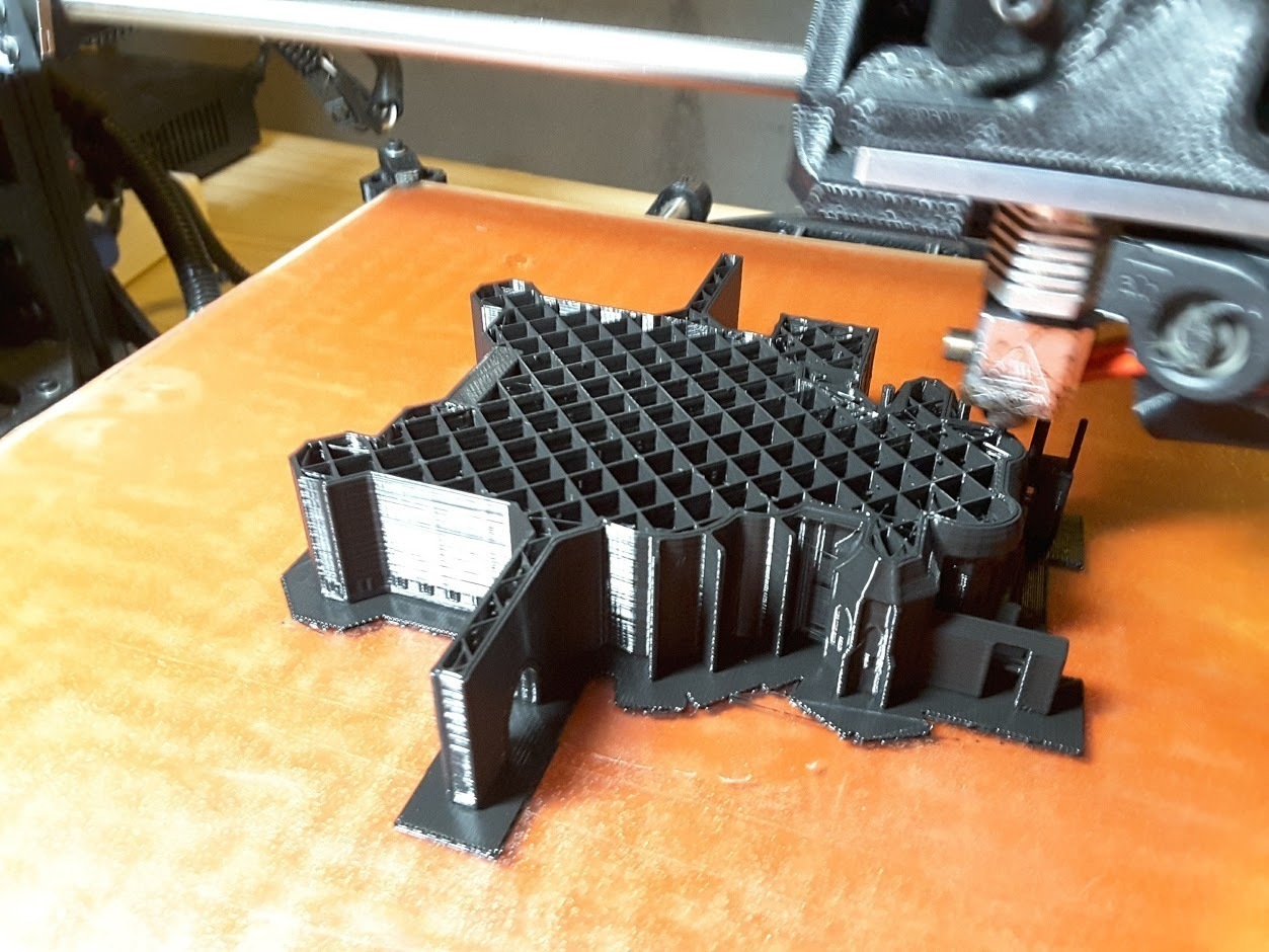 Free STL file Castle Ravenloft ( fan model ) 🏰・3D printer design to ...