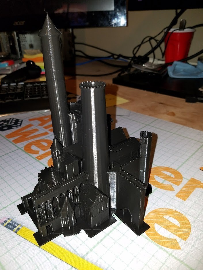 Free STL file Castle Ravenloft ( fan model ) 🏰・3D printer design to ...