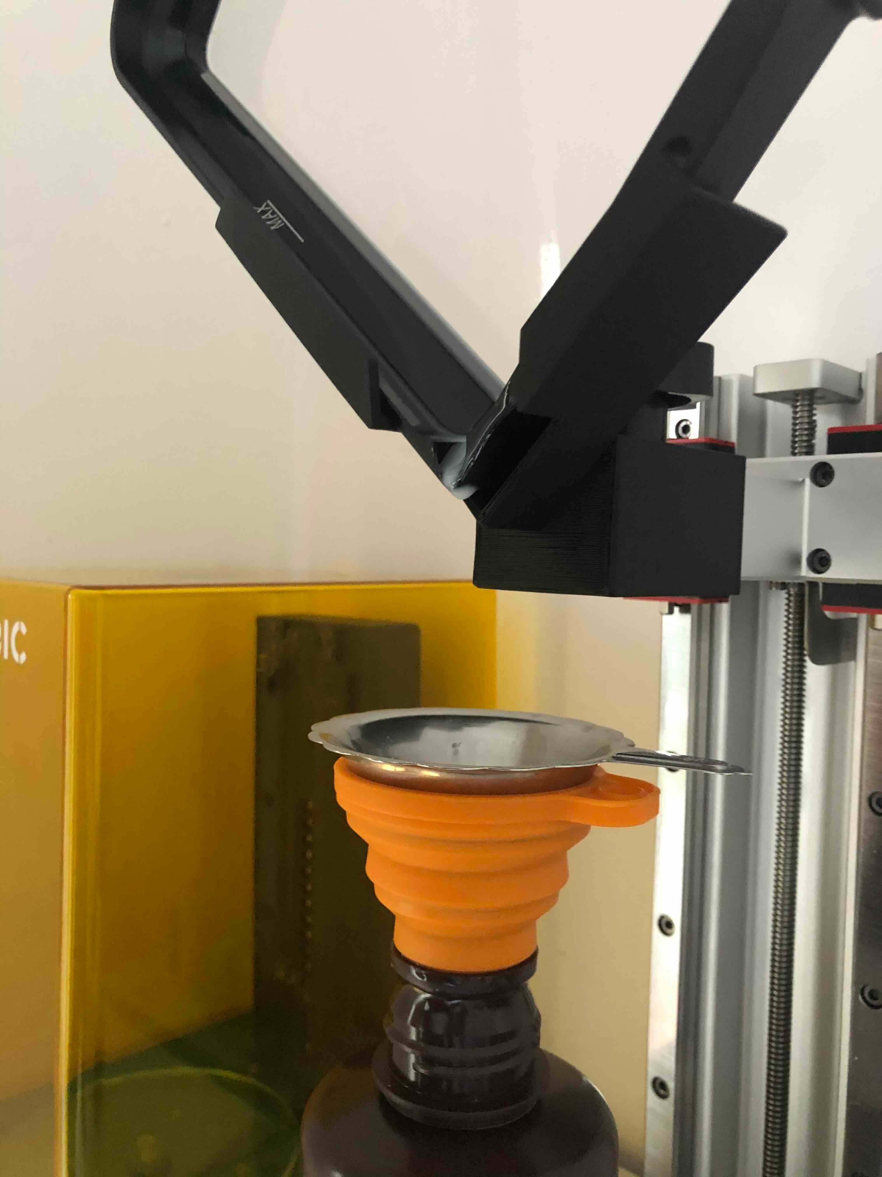 Free STL file Photon Mono X resin vat drainer 🔧・Template to download ...