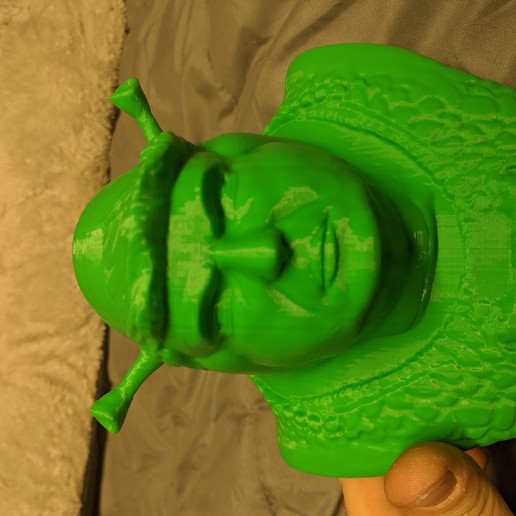 Download free 3D printer files Trump Shrek with Base ・ Cults