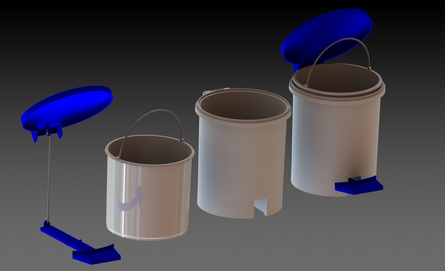 Free STL file Trash bin・3D printable design to download・Cults