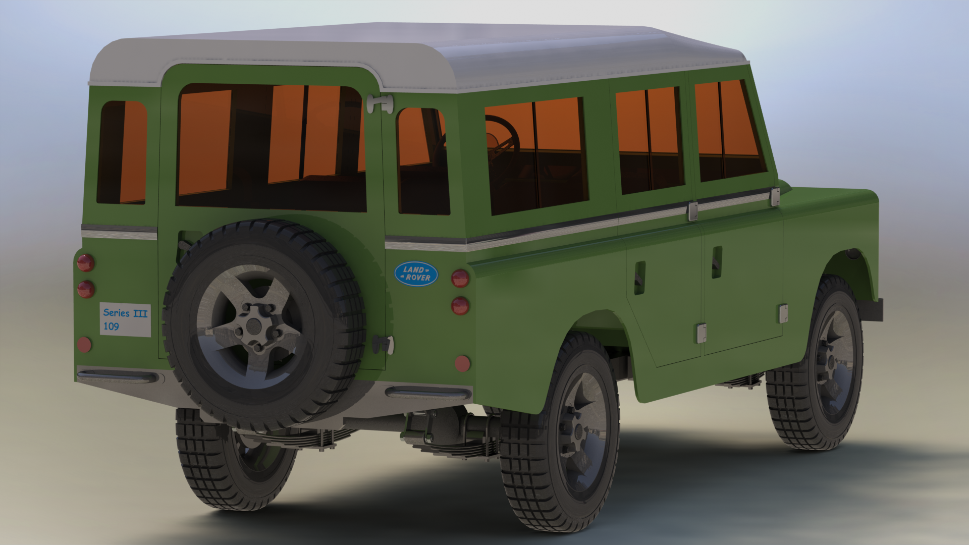 Archivo STL gratis La serie Land Rover (1948-1985) 🔧・Plan de la ...