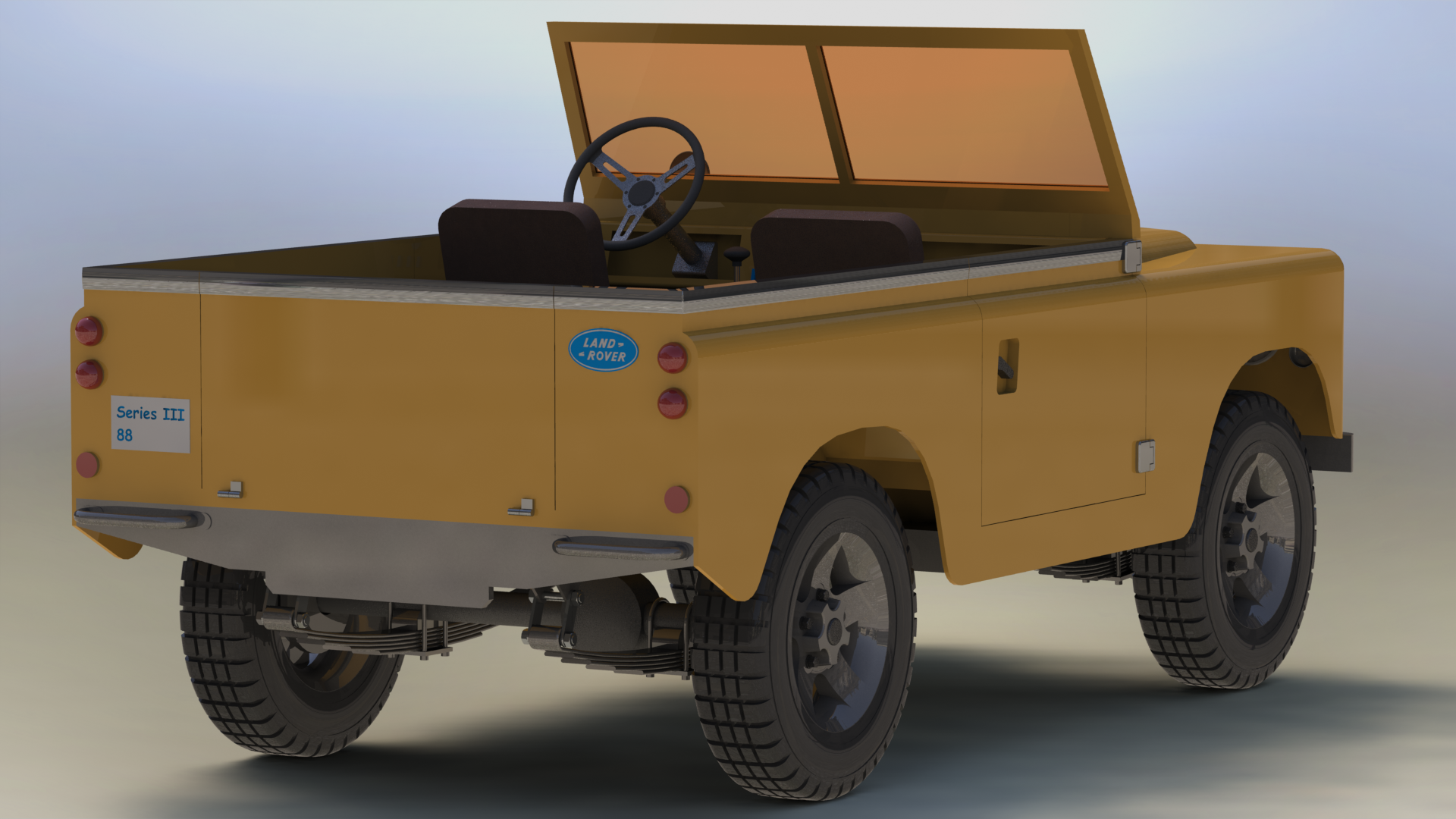 Free STL file The Land Rover Series (1948-1985)・3D print model to ...