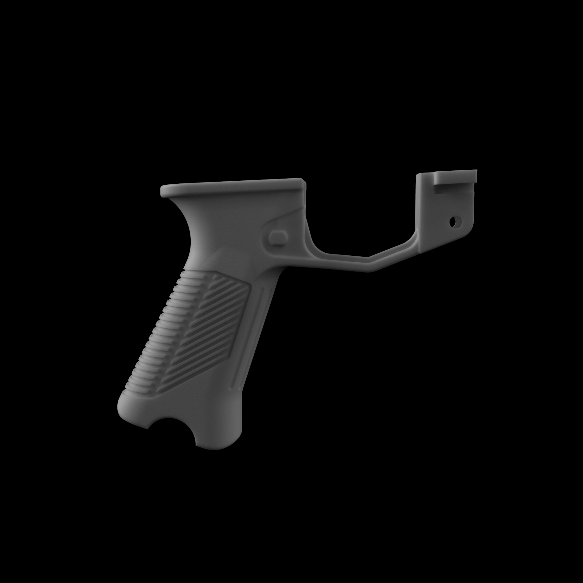 STL file Airsoft AK 19 GRIP 🔫・3D print design to download・Cults