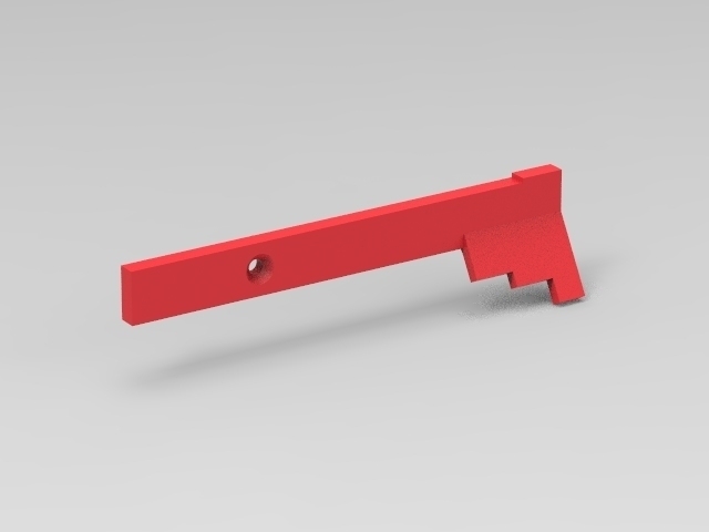 Free STL file M4 Charging handle extension・3D printer design to ...