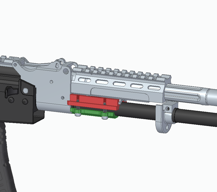 Download STL file Airsoft AK 200 Conversion Kit • 3D print model ・ Cults