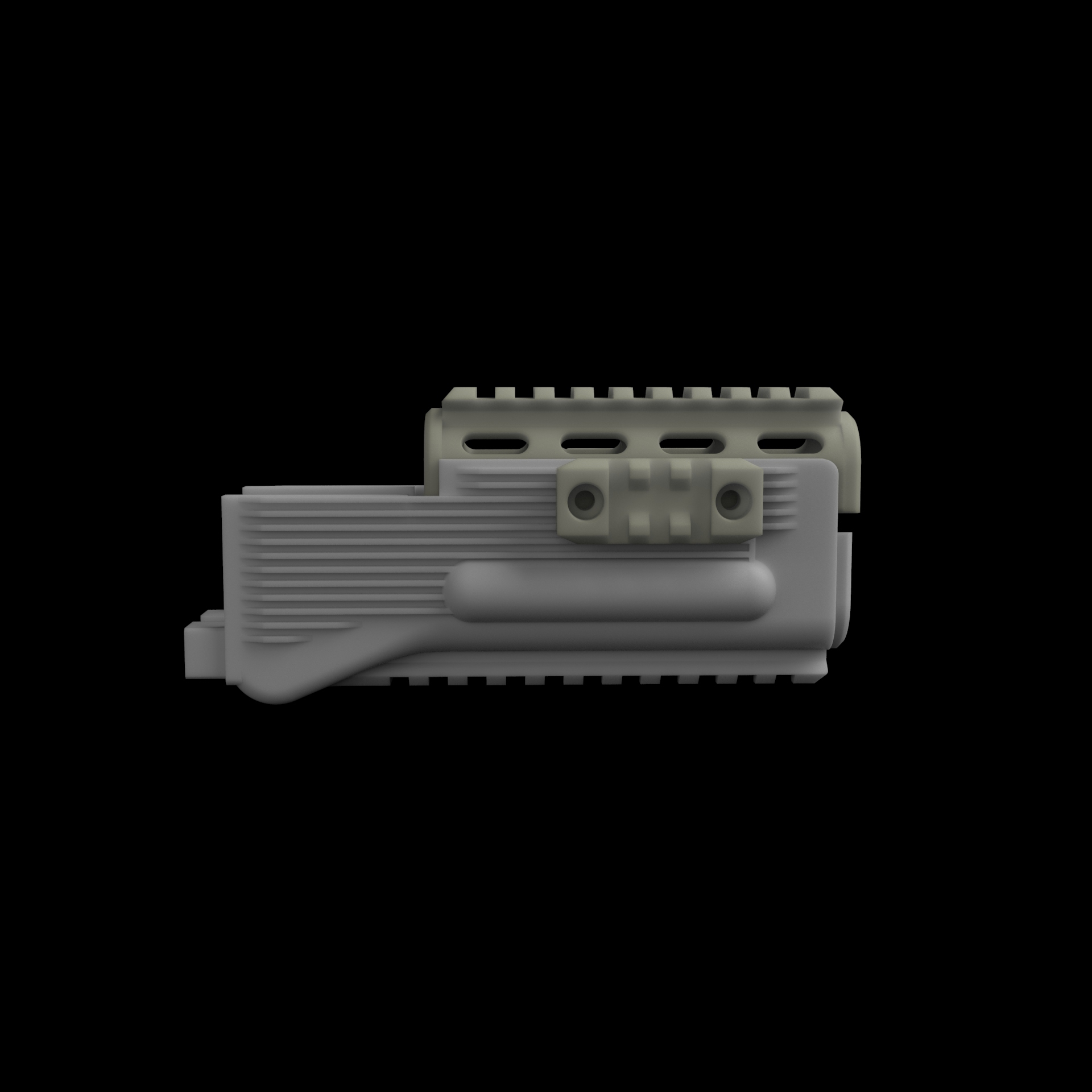 Free STL file AIRSOFT AK 200 handguard 🔫・3D print model to download・Cults