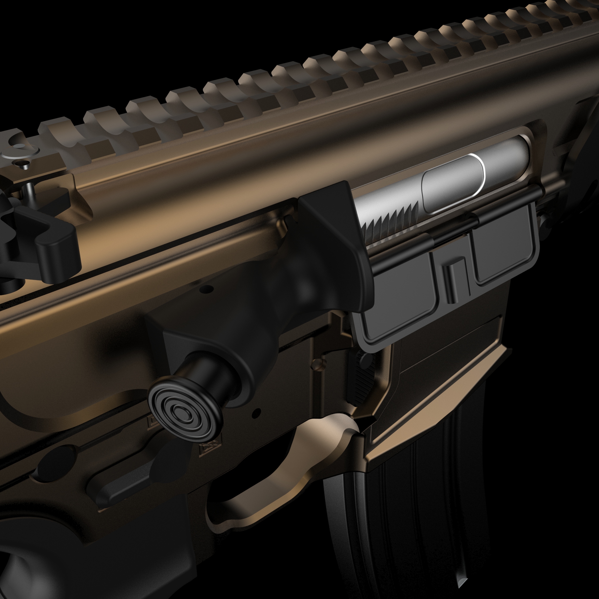 STL file AIRSOFT MCX LT BODY KIT 🔫・3D printable model to download・Cults