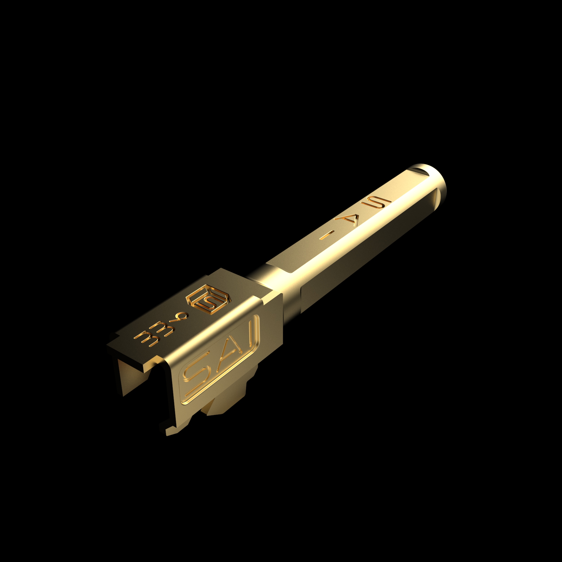 STL file AIRSOFT GLOCK SAI BARREL - WE・Template to download and 3D ...