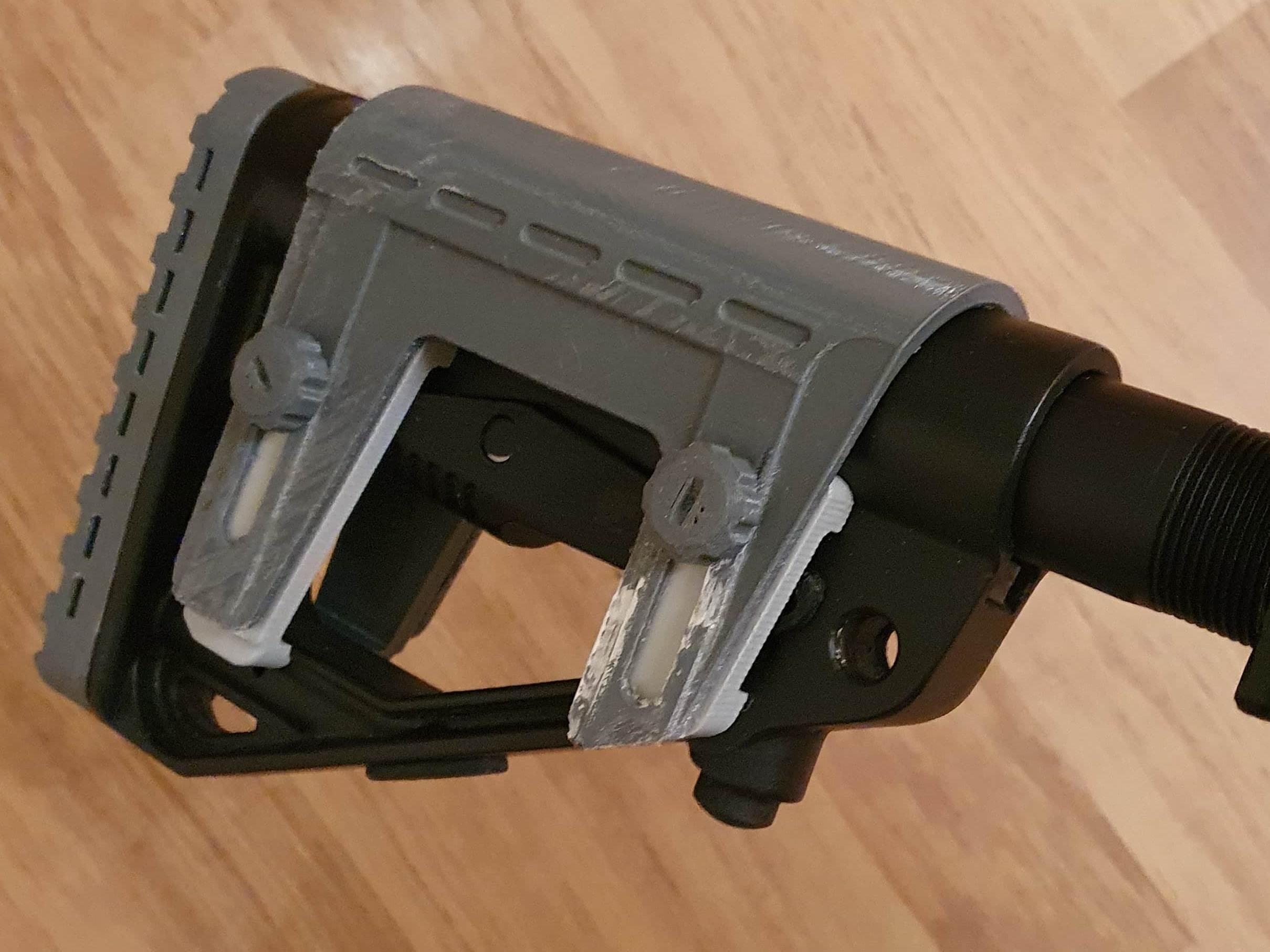 Free STL file AIRSOFT Cheek Riser For AK12 Stock・3D printer model to ...