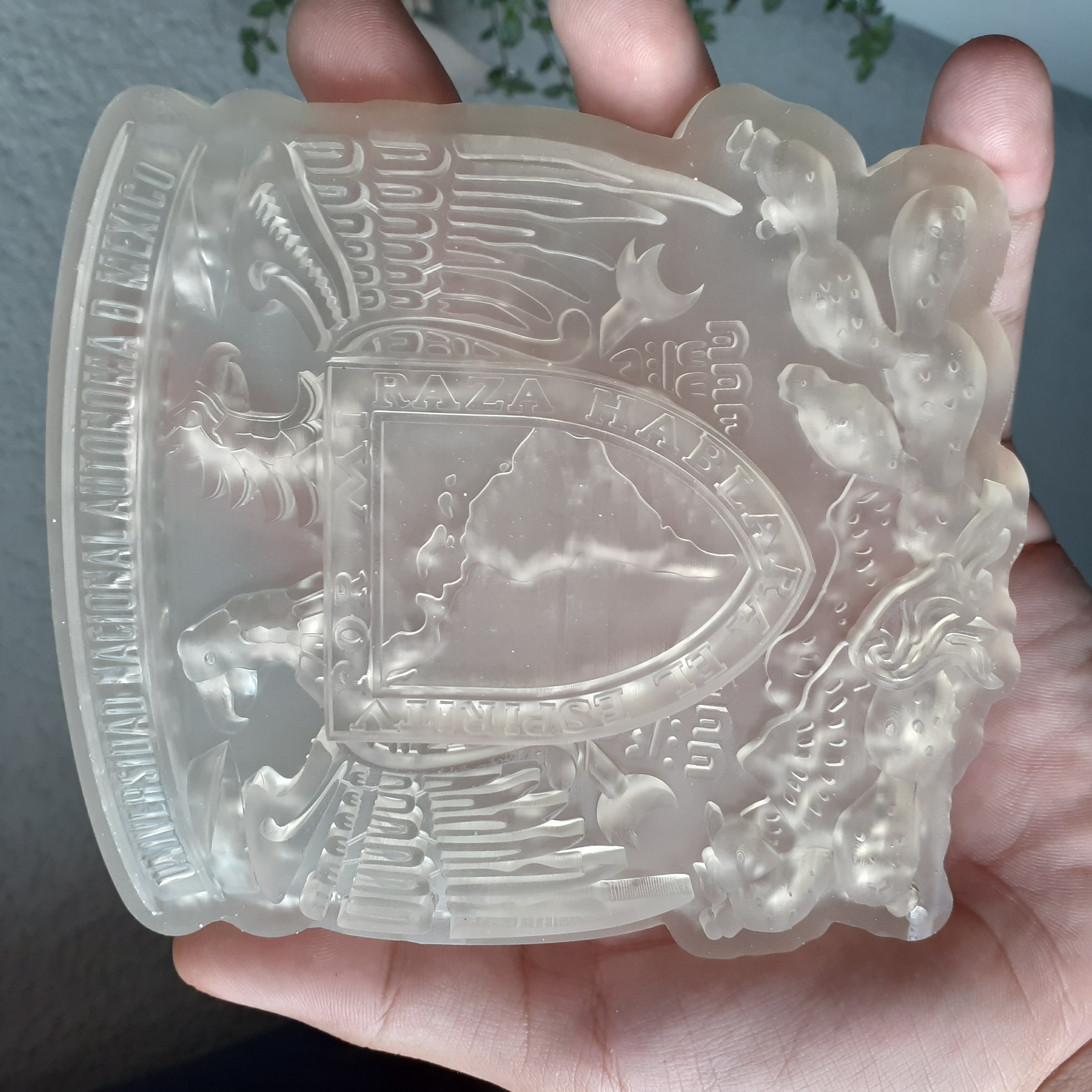 STL file 3D Logo of the National Autonomous University of Mexico (UNAM ...