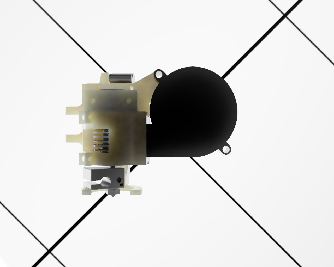 Free STL file E3D V6 X Carriage Mount W/ 2XDuct Fans・3D printing model ...