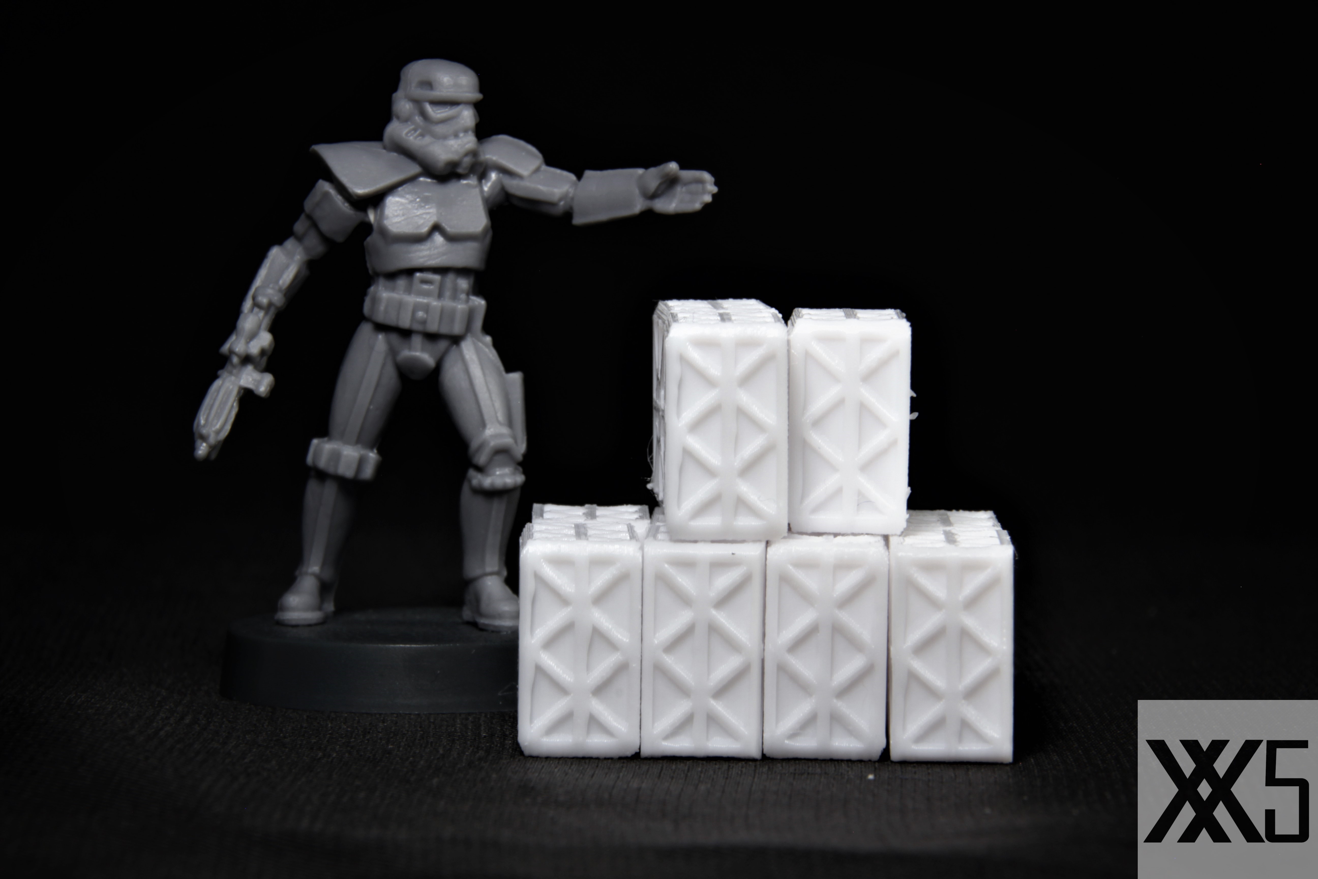 Download free STL file Star Wars Legion scale Republic Crate • 3D ...