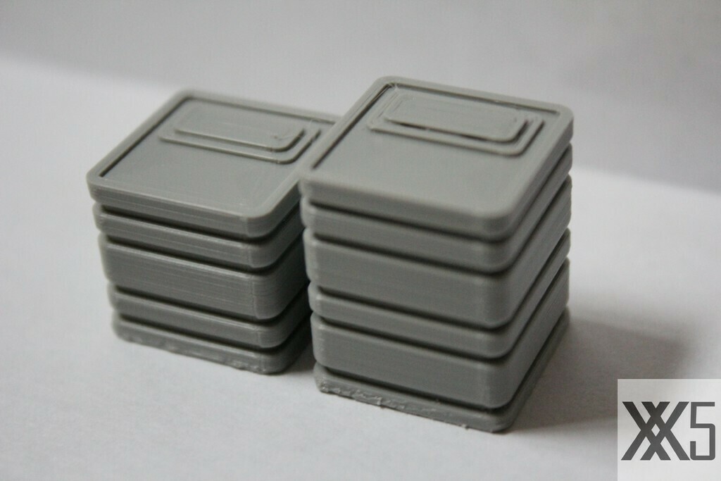 Free 3D file Star Wars Legion scale Lothal Mechant Crates・3D print ...