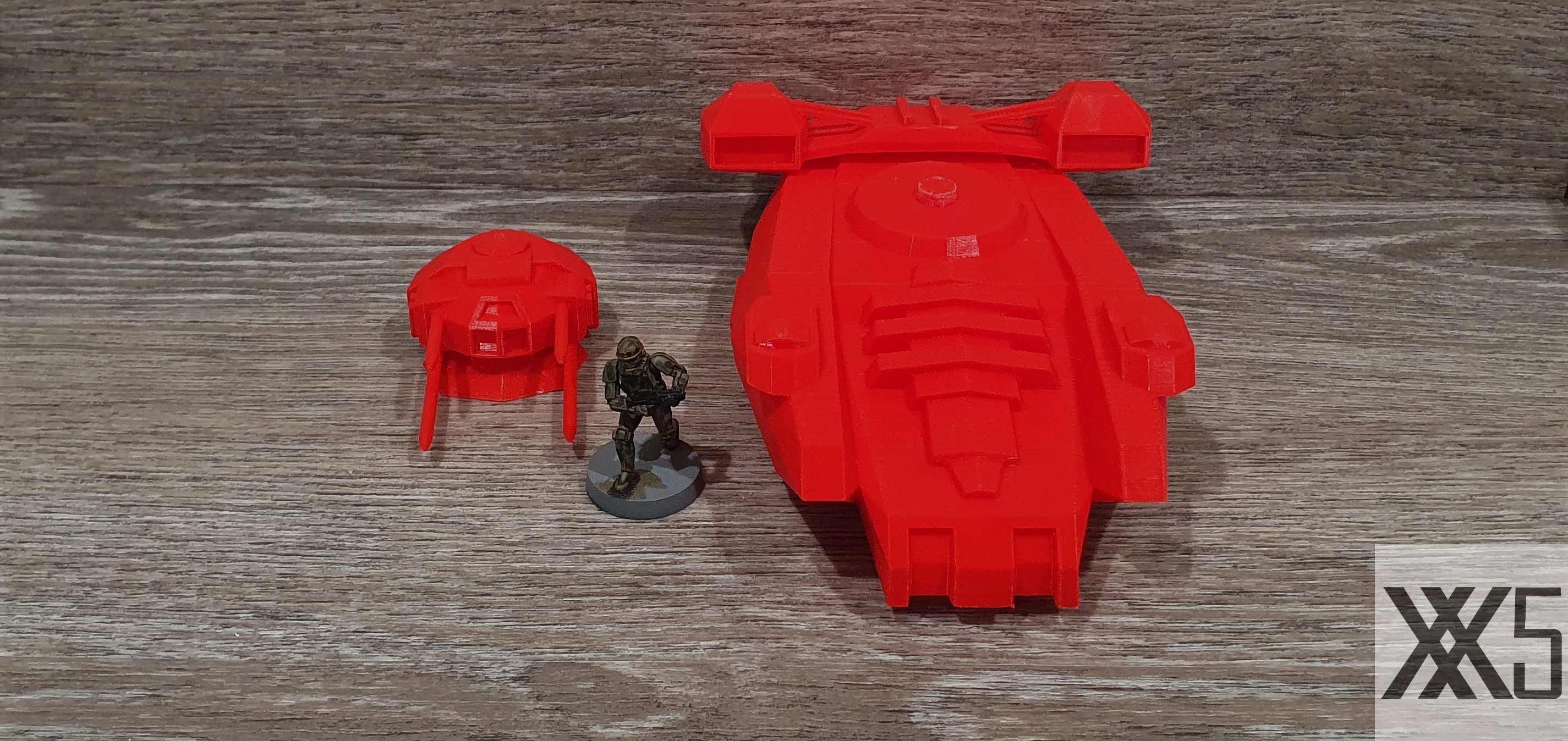 Fichier STL gratuit Star Wars Legion balance T2-B Repulsor Tank・Modèle ...
