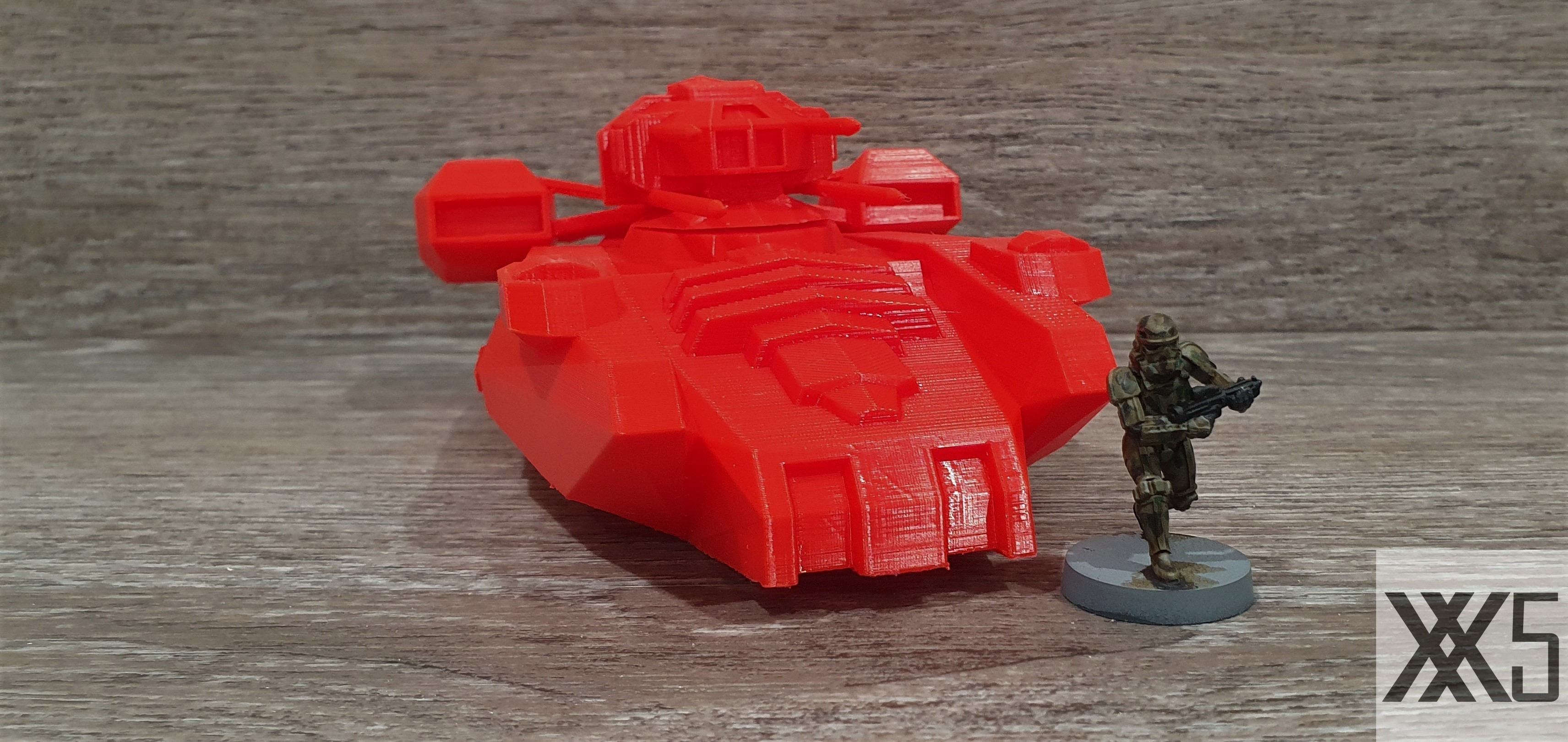 Fichier STL gratuit Star Wars Legion balance T2-B Repulsor Tank・Modèle ...