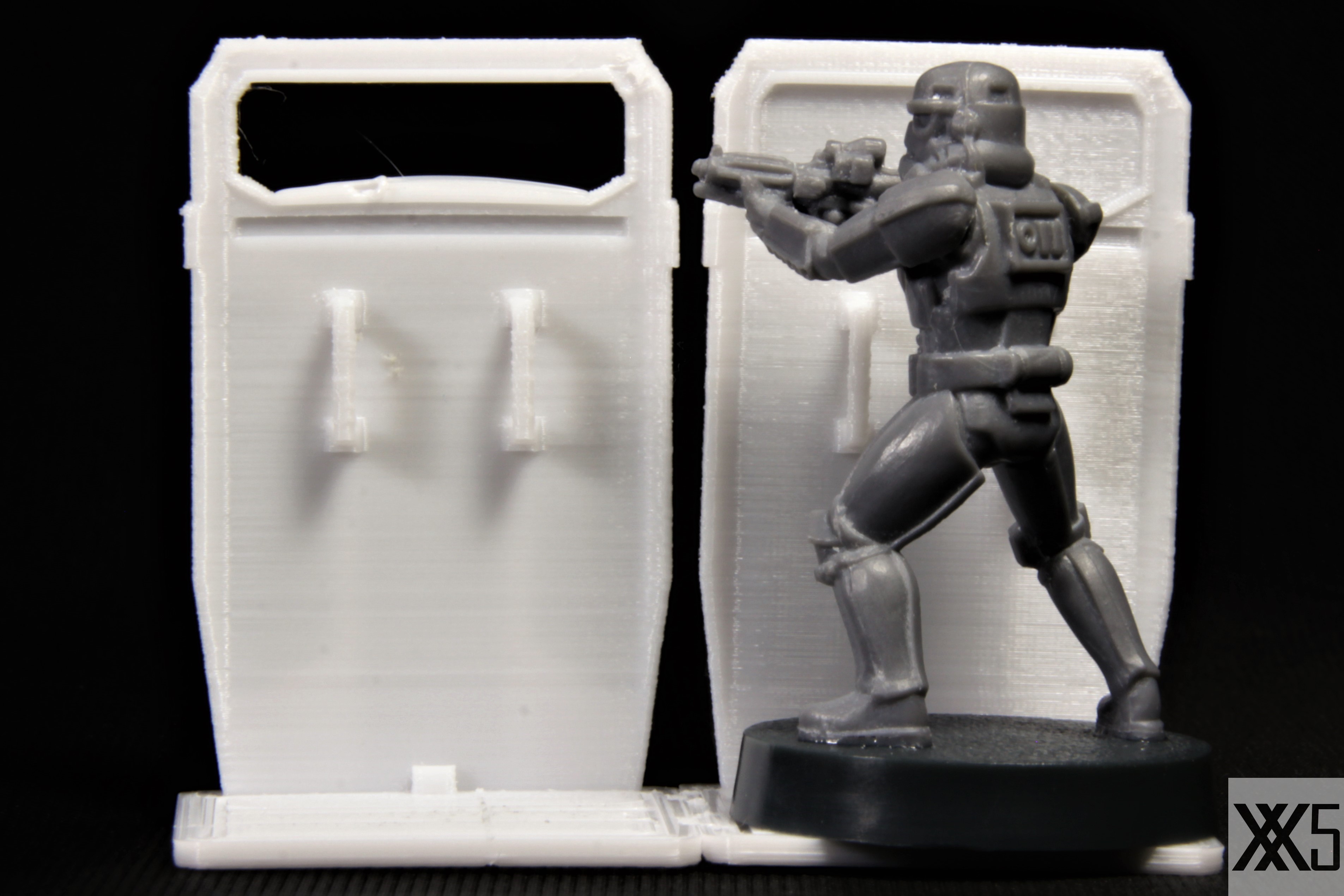 STL-Datei Star Wars Legion scale Republic Riot Shields with Modular ...