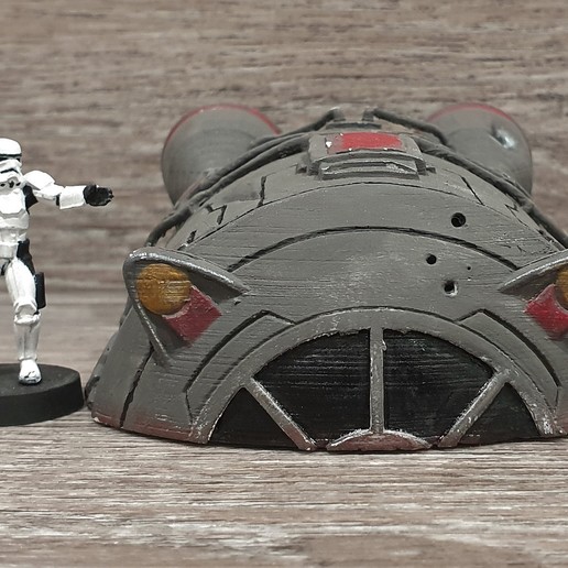 3D printer Star Wars Legion scale Republic Escape Pod ・ Cults