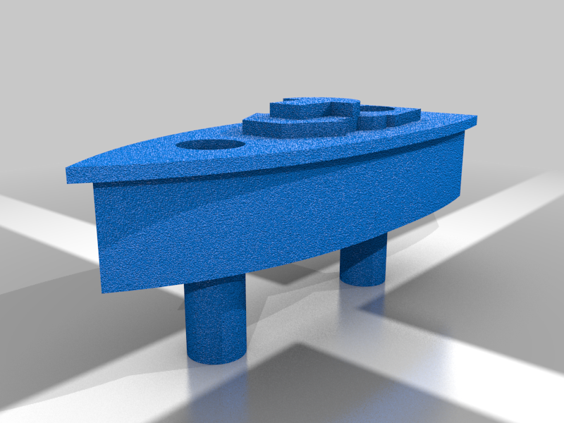 Free 3D file battleship destroyer・3D printer design to download・Cults
