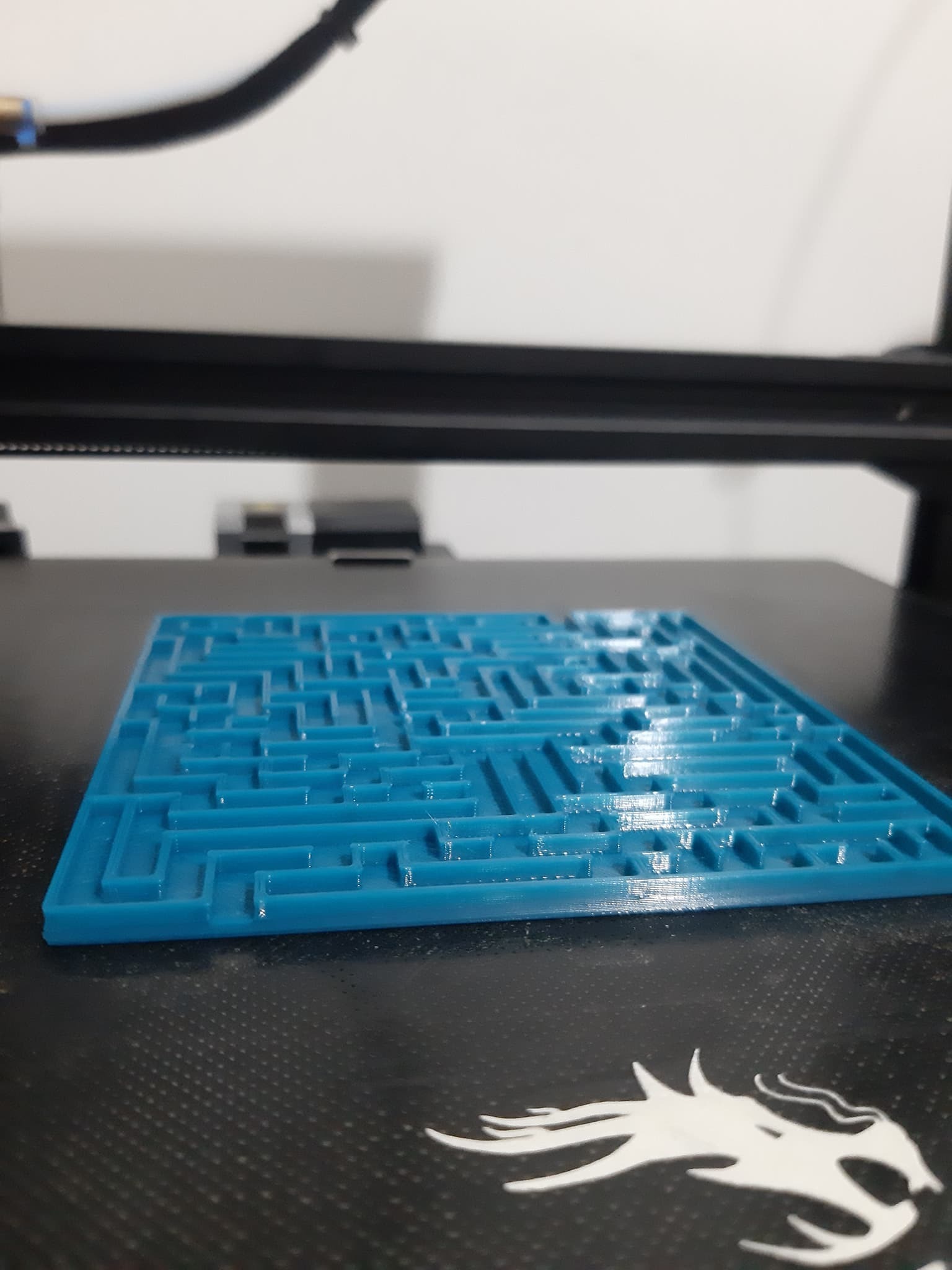 STL file Coaster_Labyrinth・3D printer design to download・Cults