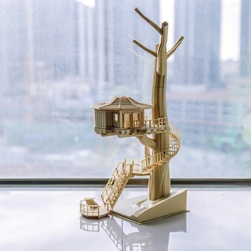Download 3D printing templates TreeHouse ・ Cults