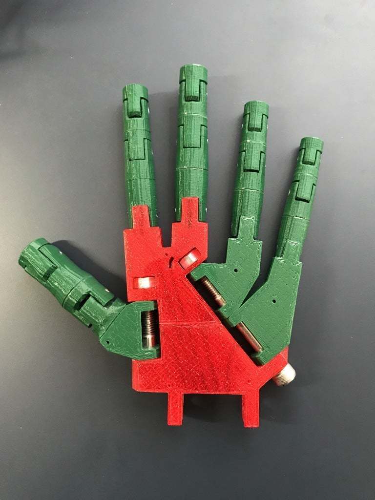 Free STL file Inmoov hand with MyoWare Muscle Sensor・Template to ...