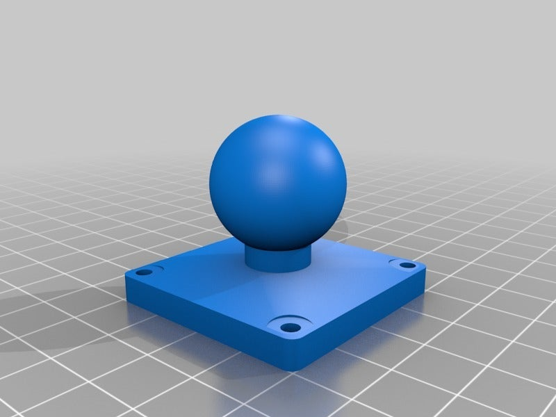 Télécharger fichier STL gratuit Mon articulation à rotule personnalisée ...