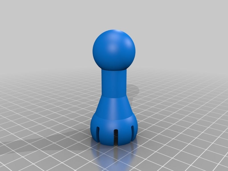 Télécharger fichier STL gratuit Mon articulation à rotule personnalisée ...