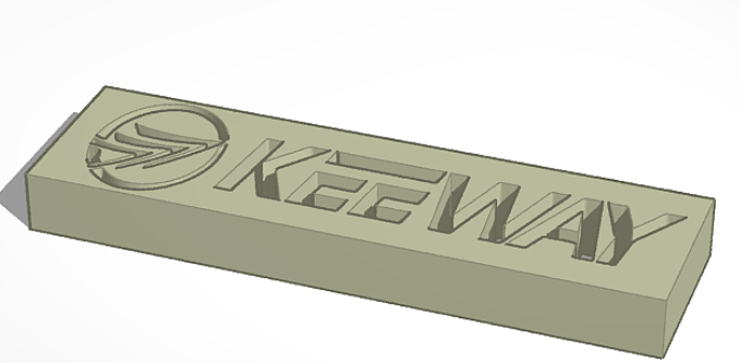 Archivo STL KEYCHAIN KEEWAY・Modelo para descargar y imprimir en 3D・Cults