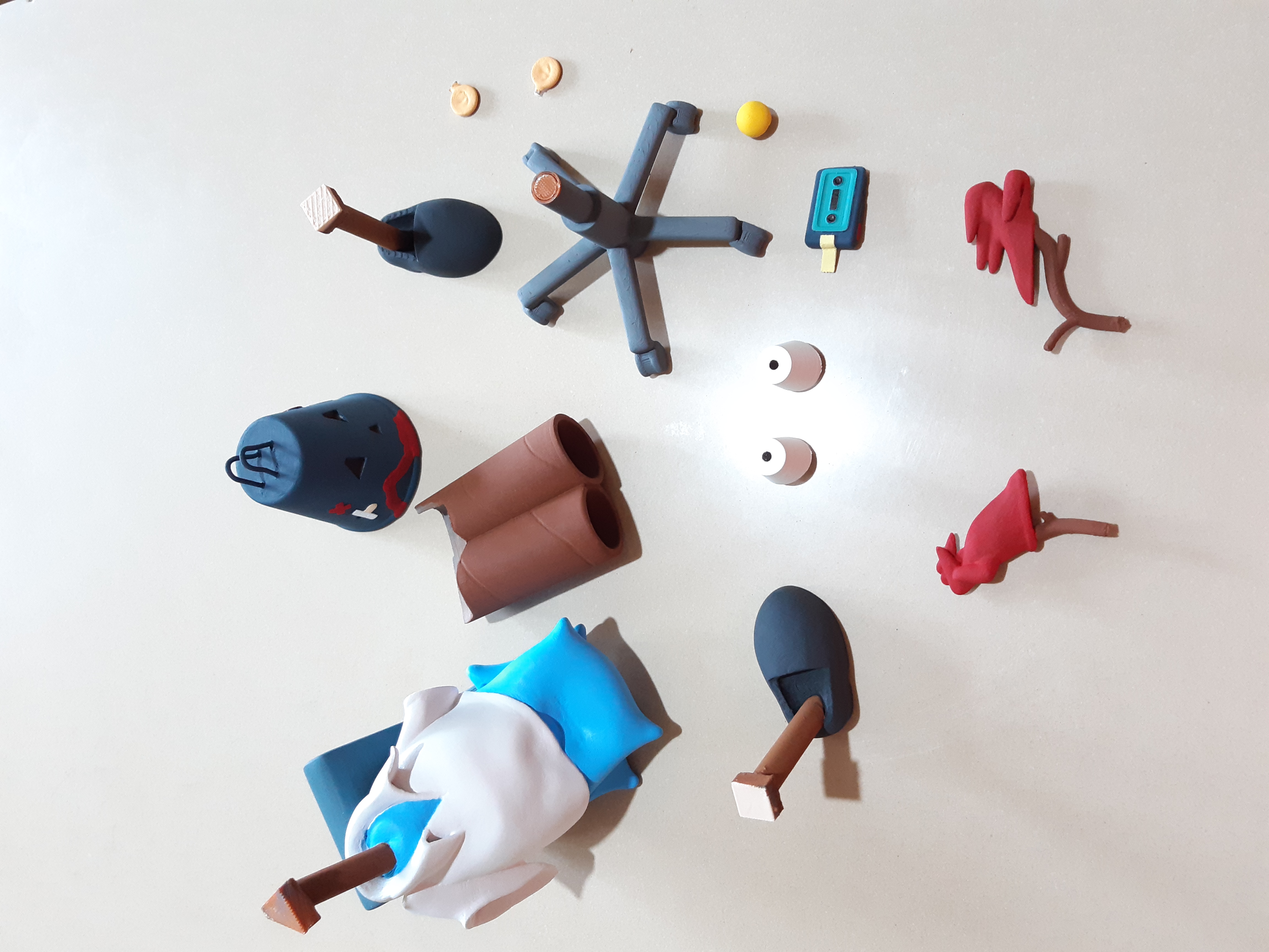 3D file Homer Simpsons - Very hard work 🧸・3D print model to download・Cults