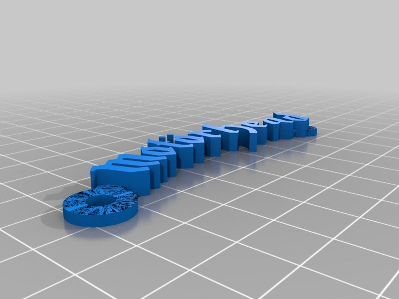 Free STL file Motorhead Logo Keychain・3D printer design to download・Cults