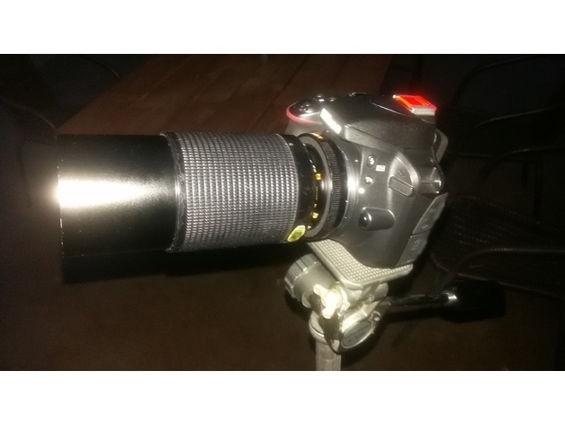 STL file Adaptall2-NikonF camera adapter・3D printer design to download ...