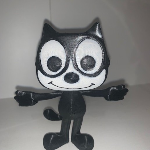 3D printed Felix the cat ・ Cults