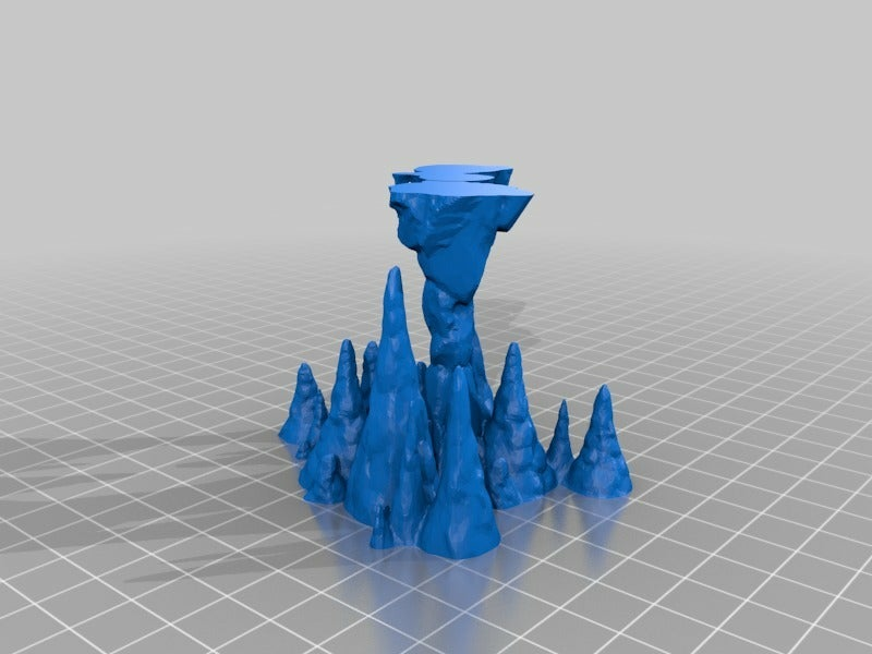 Free STL file stalagmites 🎲・3D print design to download・Cults