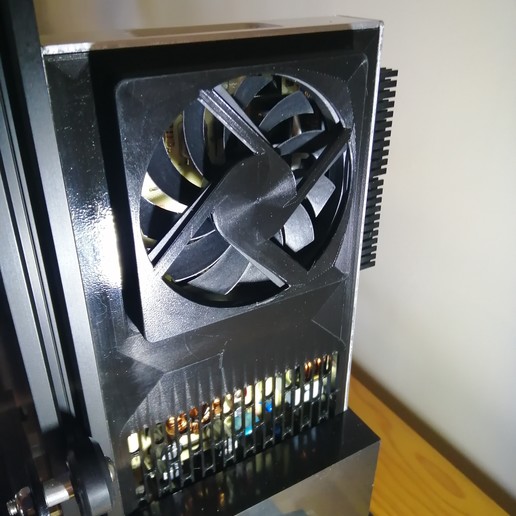 Download free 3D model Ender 3 Pro PSU cover fan 80mm ・ Cults