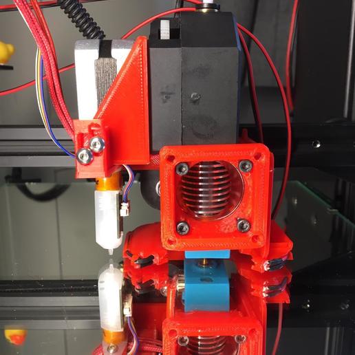 Download free 3D printer designs Real Direct Drive E3D V6 , BMG for ...