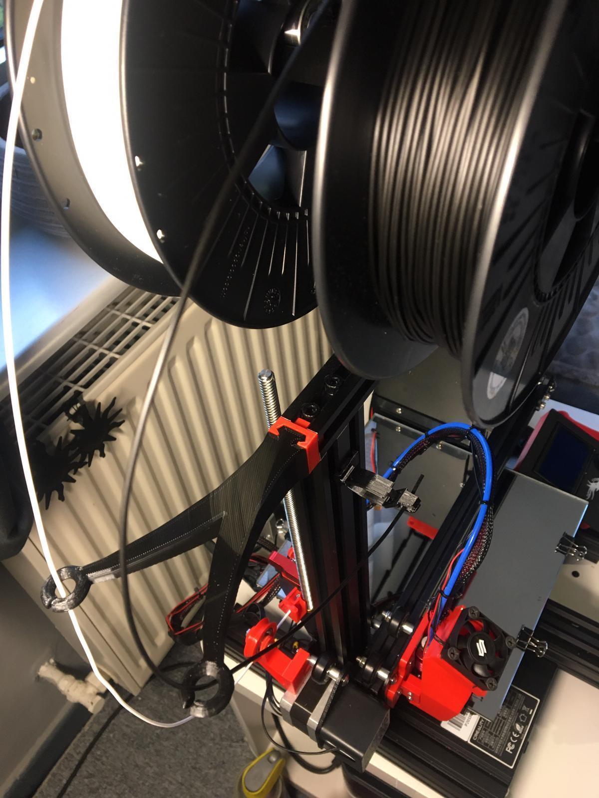 Download free STL file Dual spool system (holder, guide, clip) • 3D ...