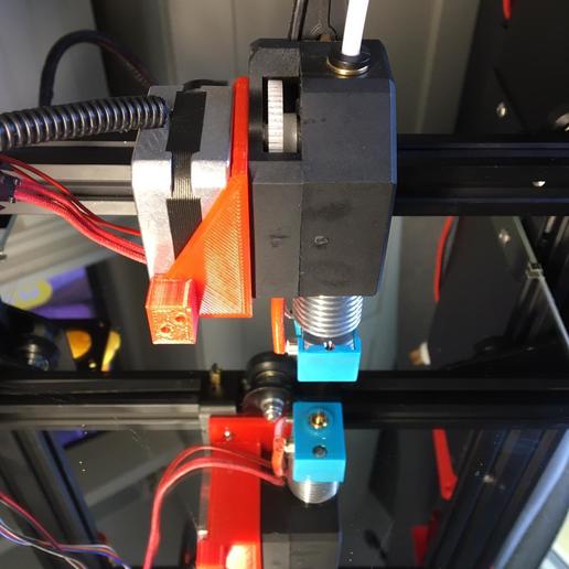 Download free 3D printer designs Real Direct Drive E3D V6 , BMG for ...