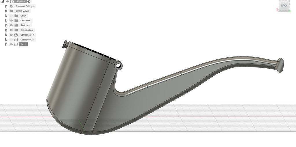 Free STL file Air Filter pipe | Covid-19 👽・Object to download and to 3D ...