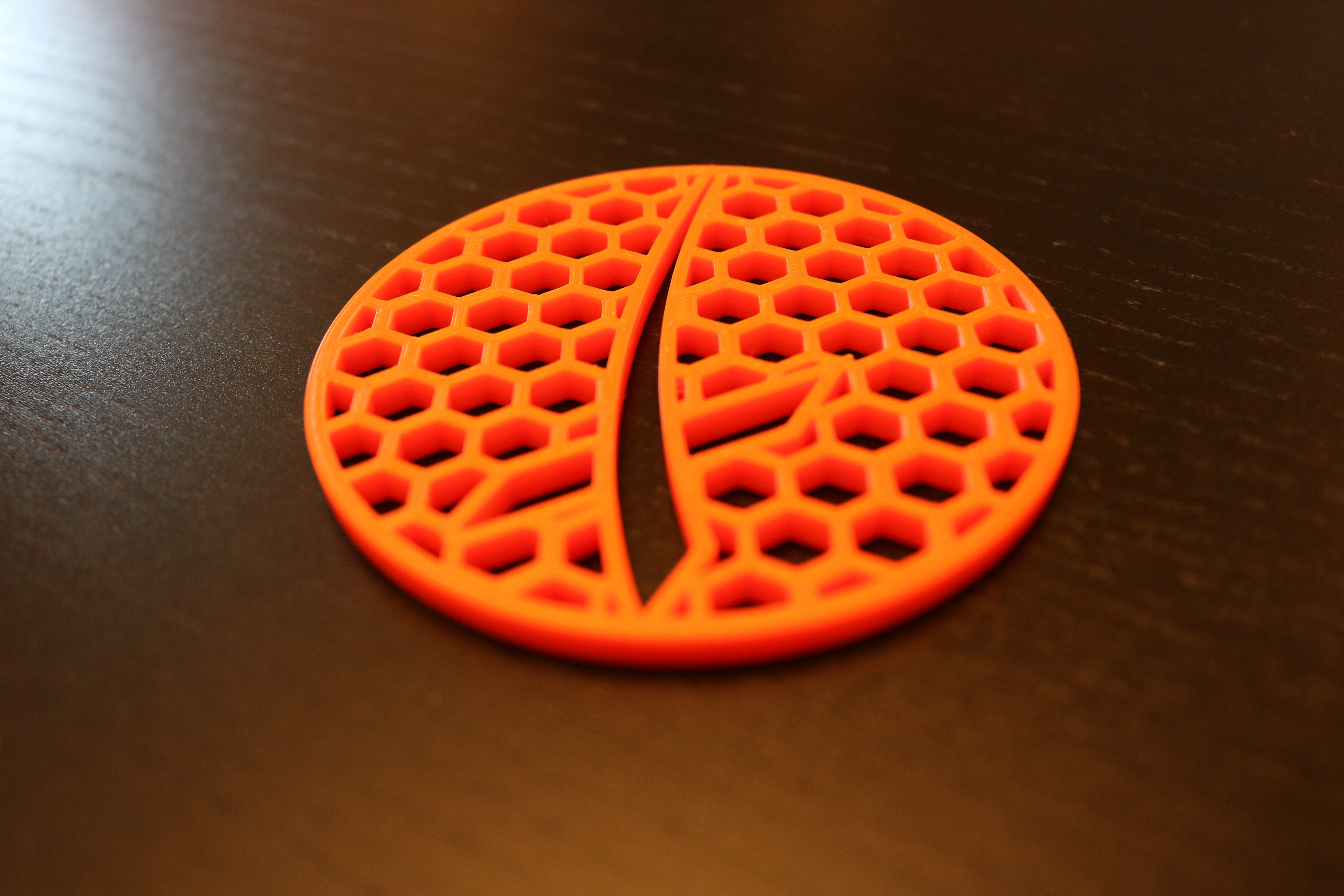 STL file SpaceX Hex coaster set・3D printable model to download・Cults