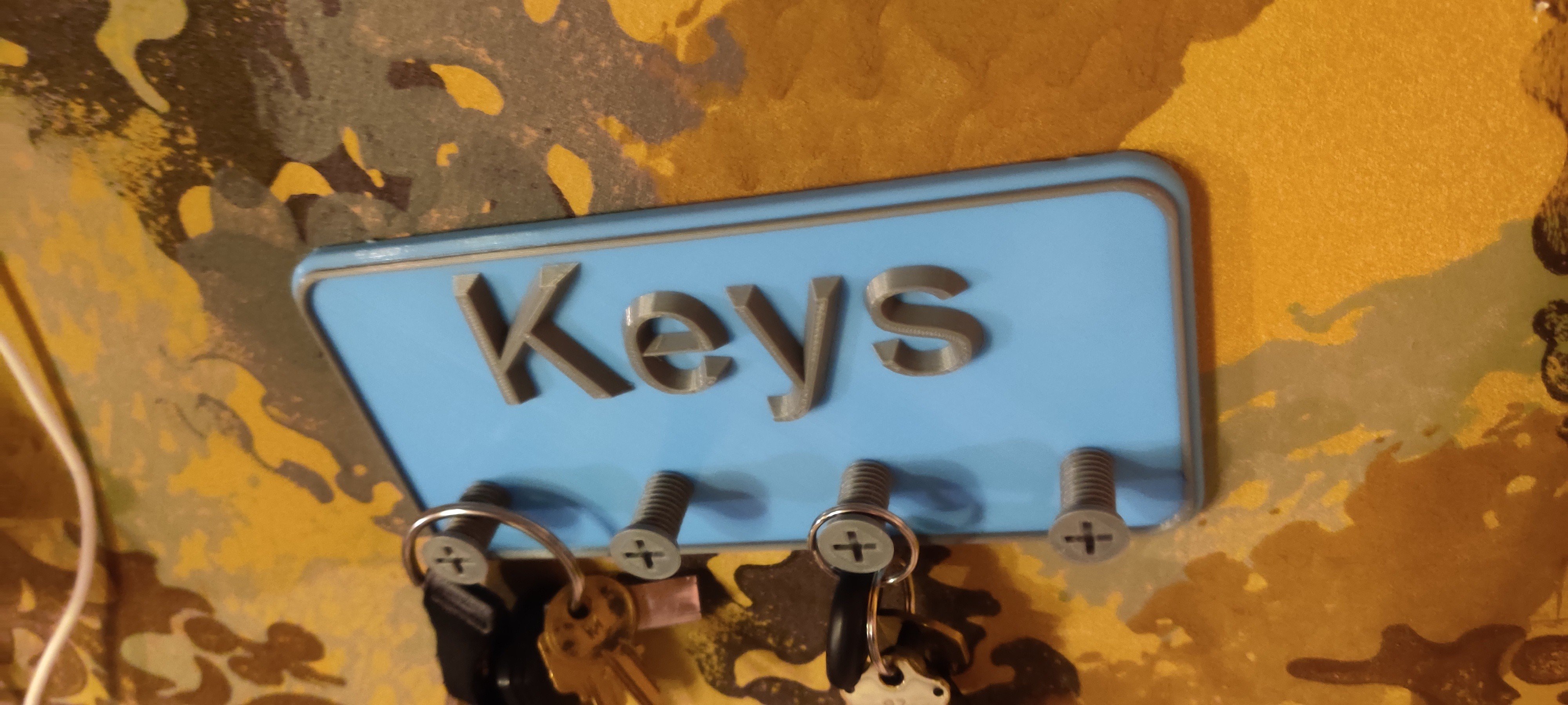 Free STL file Screw key holder・3D print object to download・Cults