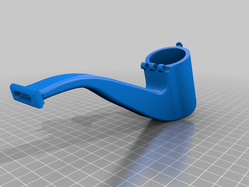 Free STL file Air Filter pipe | Covid-19 👽・Object to download and to 3D ...