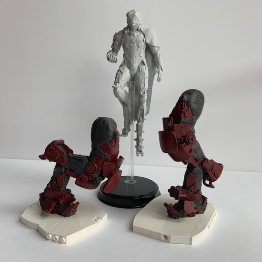 Download 3D printer model Anthem Storm Javelin and Colossus Legs ・ Cults