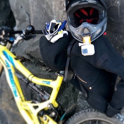 Download OBJ file gopro front mount fox rampage 2018 • 3D printer ...